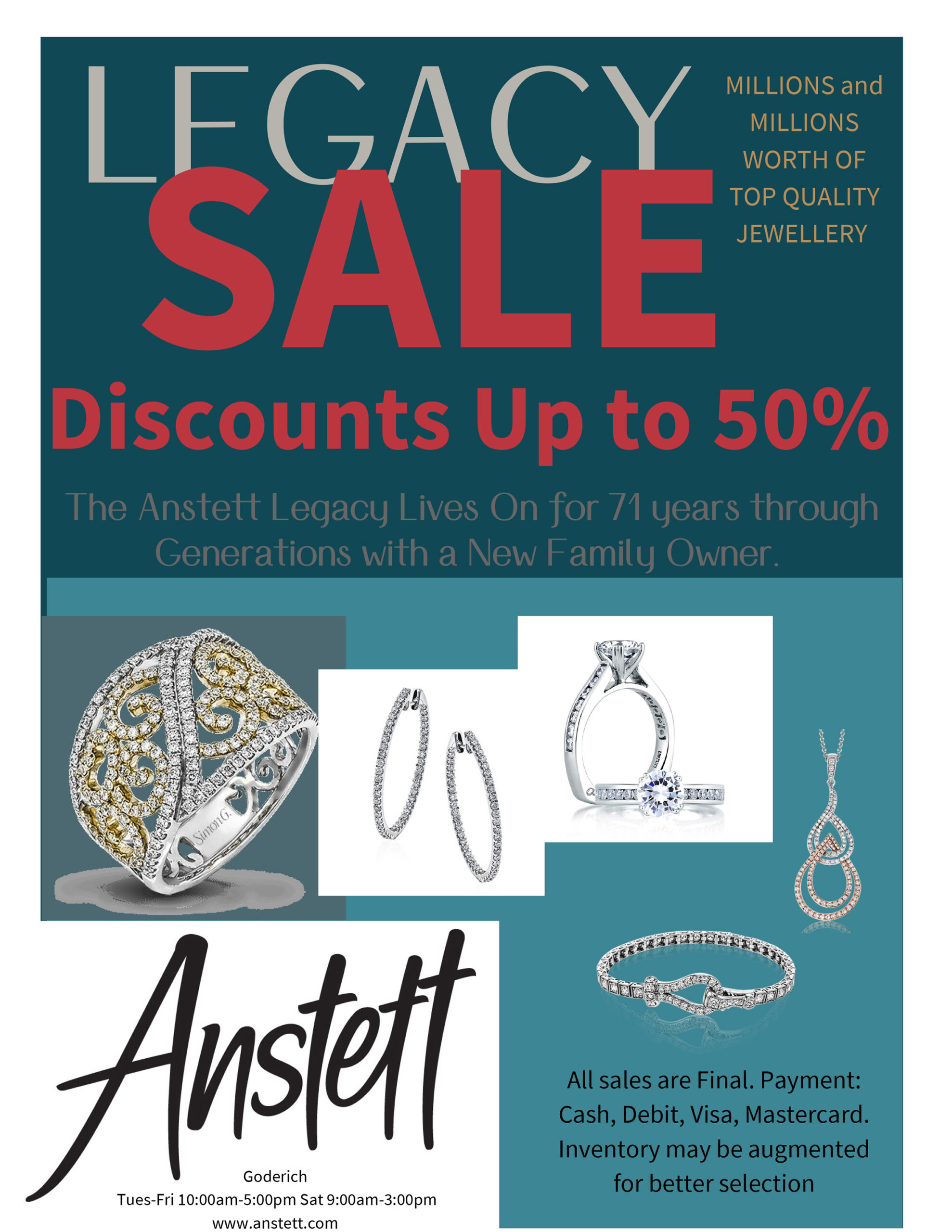Legacy Sale - Anstett Jewellers
